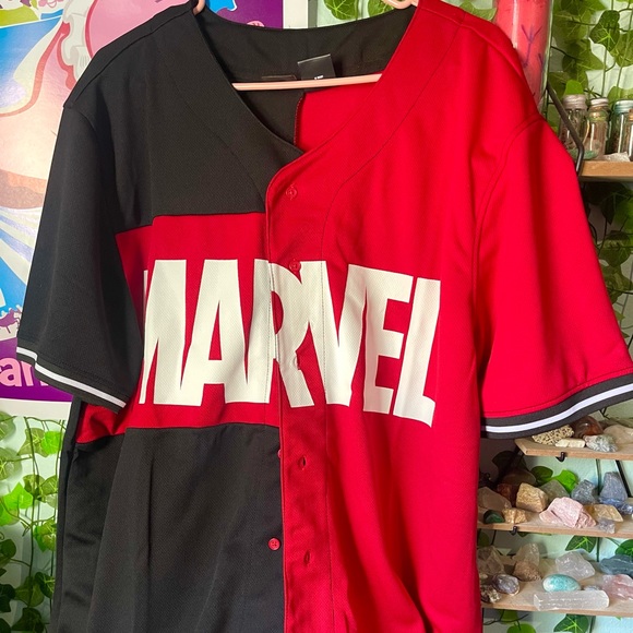 Disney | Shirts | Disneys Marvel Button Down | Poshmark